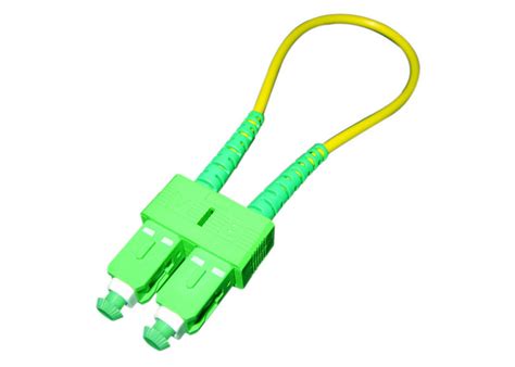 Loopback unimodal de la fibra óptica del SC para la medida PÁLIDA de la