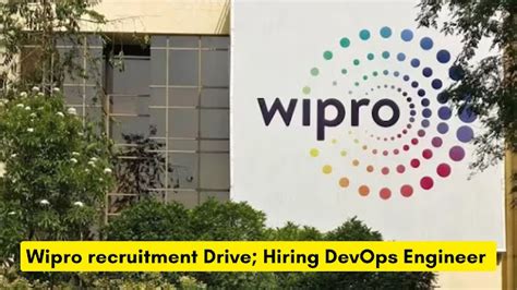 Wipro Recruitment Drive Hiring Devops Engineer Apply Now