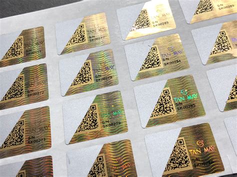Qr Code防偽標籤 條碼標籤 驗證標籤