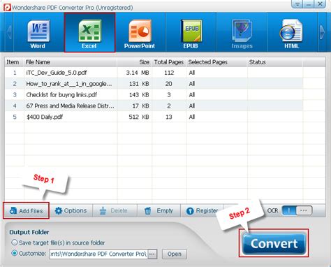 pdf xls converter free download