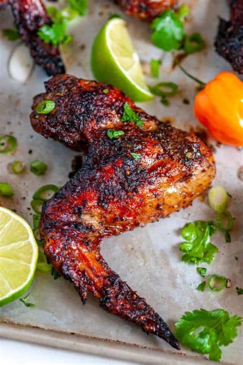Jamaican Jerk Chicken Wings Air Fryer Oven Baked Methods Aberdeen