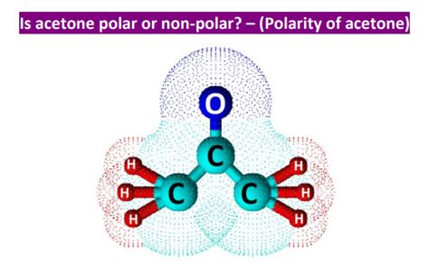 Is Acetone Polar Or Nonpolar Polarity Of CH3COCH3