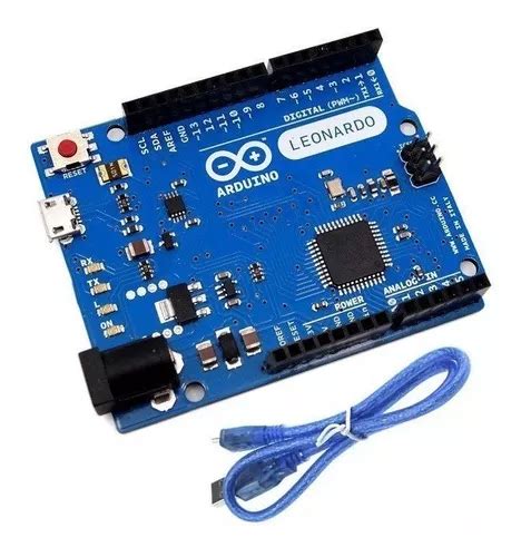 Arduino Leonardo R Rev Atmega U Cabo Usb Parcelamento Sem Juros
