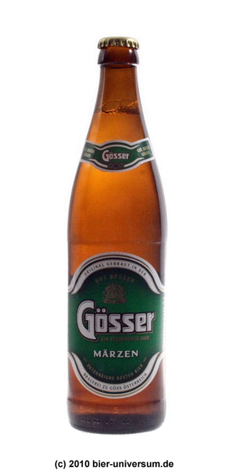 Gösser Märzen Bier Universum
