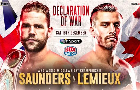 Saunders Eyes Canelo After Lemieux Proboxing