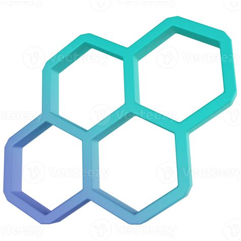 Honeycomb 3d Render Icon 14919633 Png