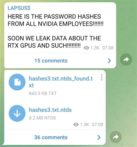 南美黑客组织公开泄露英伟达三星高通商业机密数据 安全内参 决策者的网络安全知识库