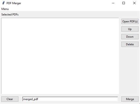 Github Markwitvlietpdffilemerger Gui