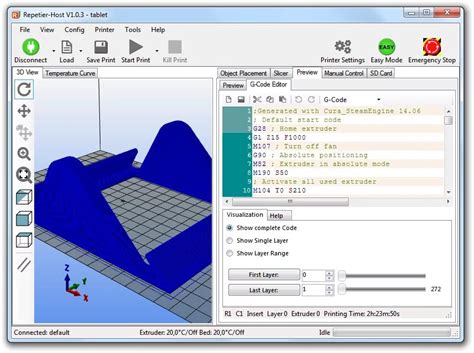 Модели gcode для 3d принтера