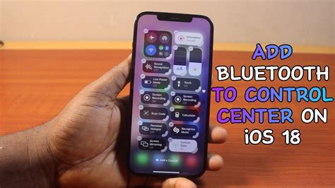 How To Add Bluetooth To Control Center On Iphone On Ios18 Youtube