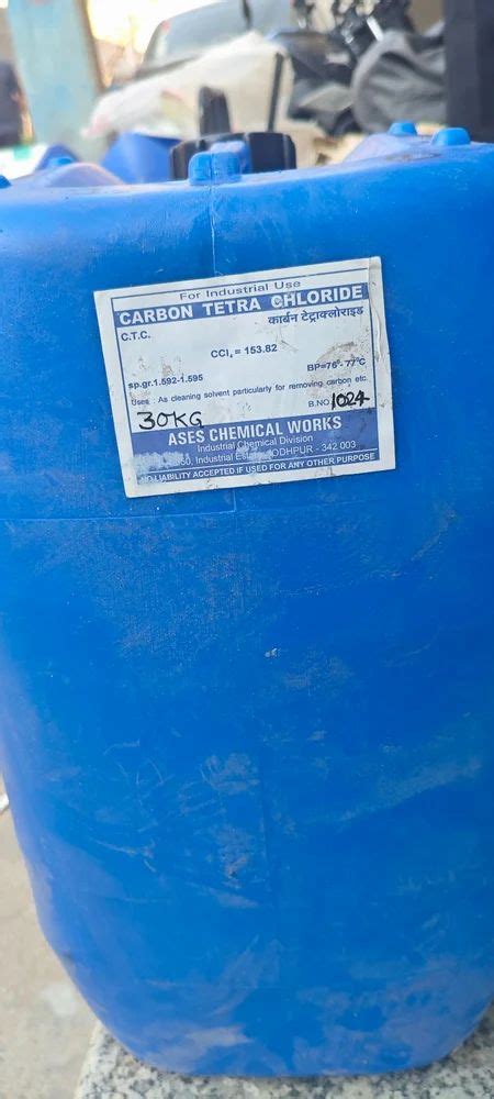 Carbon Tetrachloride Chemical At Best Price In Jaipur By Byahut Scientico Id 2855145598691