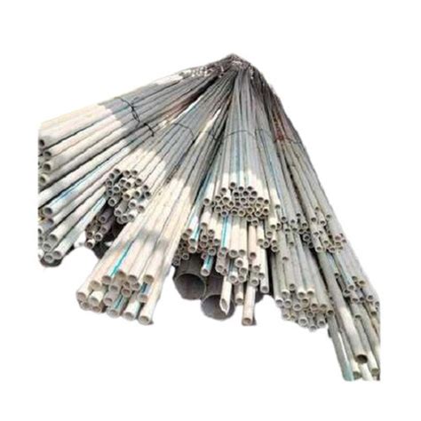 Pvc Water Pipes Standard Size White Color Lightweight Rigid Medium Pressure Leak Crack