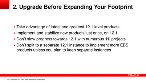 Ppt Oracle E Business Suite Technology Highlights And Upgrade Best