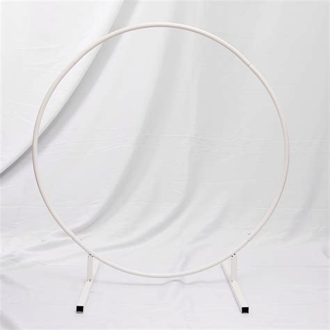 Soporte de arco circular decoración de fondo de boda anillo redondo de Metal telón de fondo