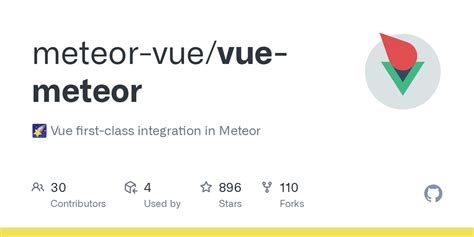 Github Meteor Vuevue Meteor 🌠 Vue First Class Integration In Meteor