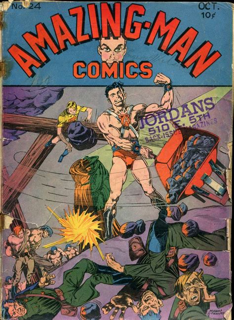 Amazing Man Comics 24 Centaur Publishing