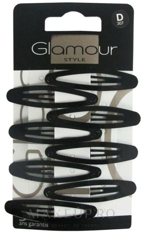 Glamour Agrafă Pentru Păr D307 Neagră Makeupro