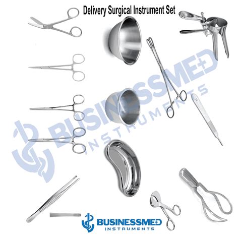 Delivery Surgical Instrument Set Businessmed Instruments