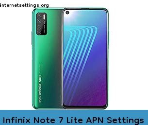 Infinix Note Lite Apn Settings G G G Lte Volte Internet Setting