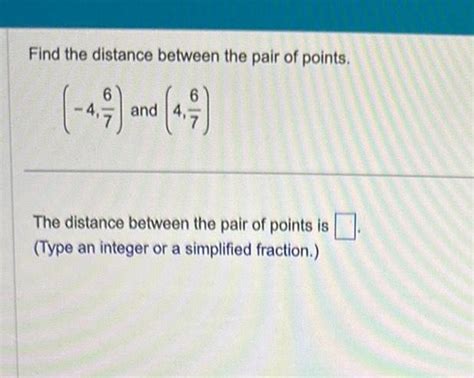[answered] find the distance between the pair of points 6 and the kunduz
