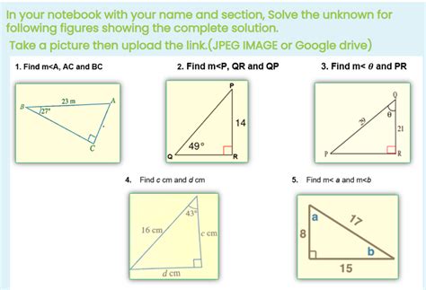 Solved In Your Notebook With Your Name And Section Solve Chegg