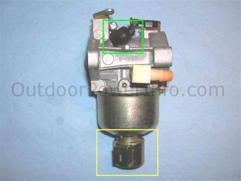 Briggs And Stratton Walbro LMT Carburetor Walbro LMT Carb With Anti