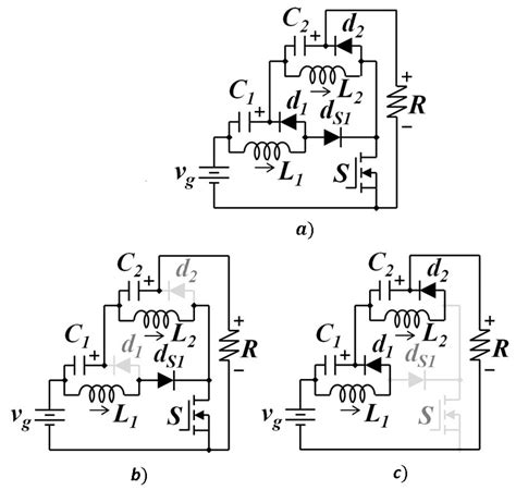 A Proposed Quadratic Boost Converter And Equivalent Circuits B When