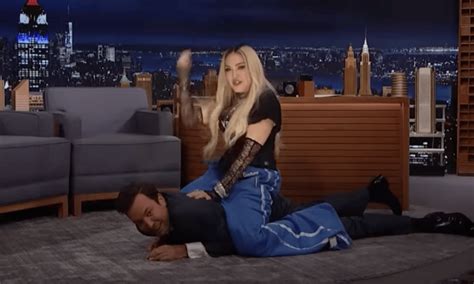 Madonna Rides Jimmy Fallon In Chaotic NSFW Interview