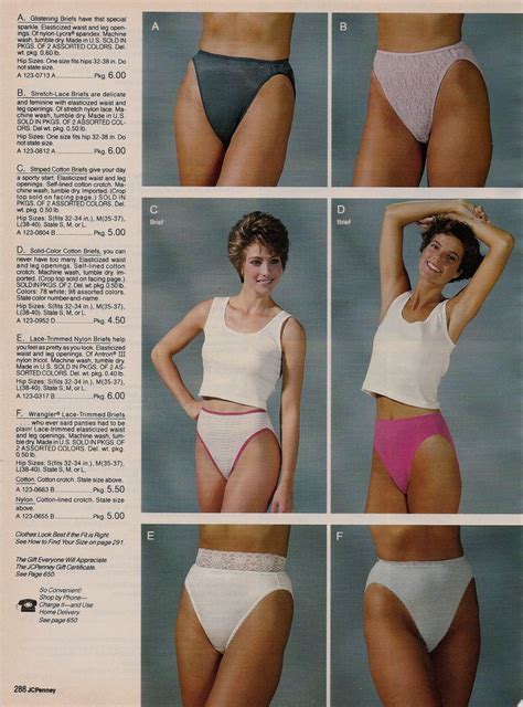 Vintage Jc Penny Catalog Underwear