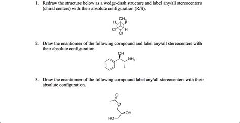 Solved Redraw The Structure Below As A Wedge Dash Structure