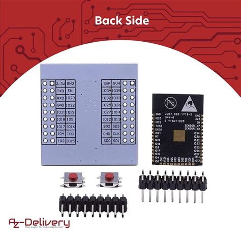 Azdelivery 1 X Esp32 Wlan Wifi Module Met Gratis Adapterplaat Voor Raspberry Pi En Bol