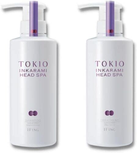 TOKIO IE INKARAMI Head Spa Shampoo & Treatment Bottle Set 400ml/g JAPAN ...