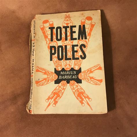 Totem Poles By Marius Barbeau Vol 1 For The Natl Museum Of Canada