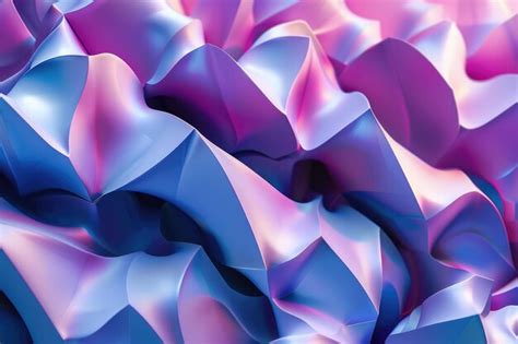 Abstract 3d Geometric Pattern Background Premium Ai Generated Image
