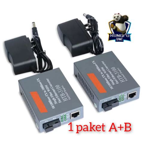 Jual Htb 3100 A B Fiber Optic Optical Media Converter Htb 3100 Netlink