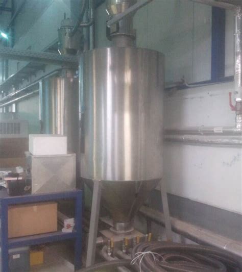 Silo And Vacuum Suction Systems For Pe Pellets Britsolids