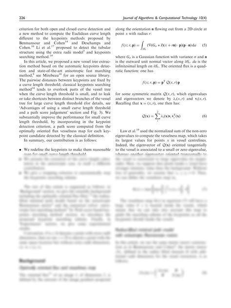 SOLUTION Vessel Tree Extraction Using Radius Lifted Keypoints