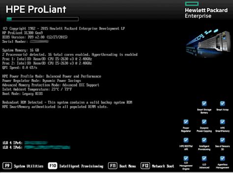Hpe Intelligent Provisioning چیست و چه کاربردی دارد؟اموزش نحوه ورود