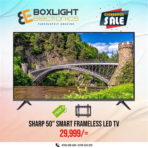 Sharp 50 Inch 4k Smart Android Led Tv