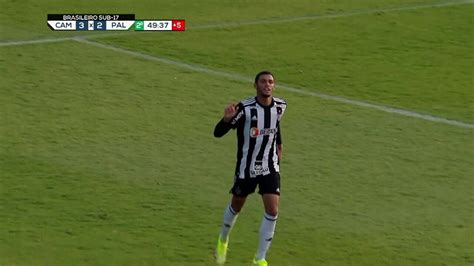 Vídeo Os gols de Atlético MG 3 x 2 Palmeiras pelas quartas de final do