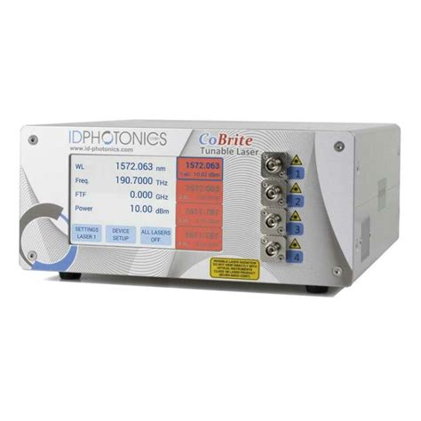 Tunable Diode Laser Id Photonics Model Cbdx2 Series C Band