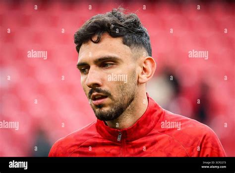 Ivan Martin Of Girona During The Spanish Championship La Liga Football