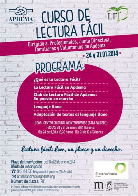 Curso de Lectura Fácil Apdema