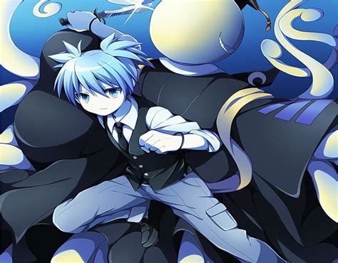 Anime Classe Dassassinat Koro Sensei Nagisa Shiota Fond Décran Hd