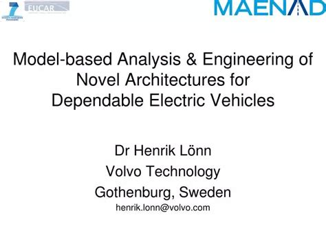 Ppt Model Based Analysis And Engineering Of Novel Architectures For