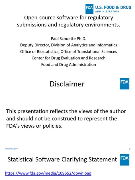 Open Source Technologies Pdf Food And Drug Administration File Format