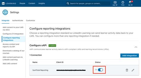 Linkedin Learning And Sumtotal Deep Integration Guide Linkedin Microsoft Learn