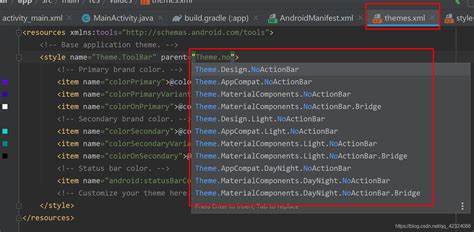 Android Toolbar的使用详解toolbar调用inflatemenu方法 Csdn博客