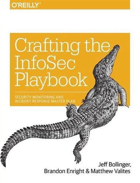 Crafting The Infosec Playbook Security Monitoring And Incident Response Master Plan Paperback