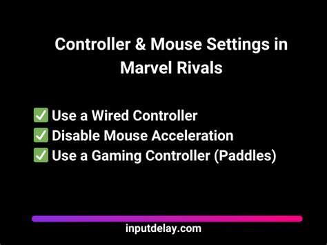 Fix Input Lag In Marvel Rivals Best 2025 Settings Tips